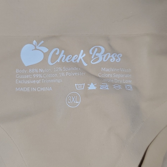 cheek boss | Intimates & Sleepwear | Plus Size Thong 3x New With Tags ...